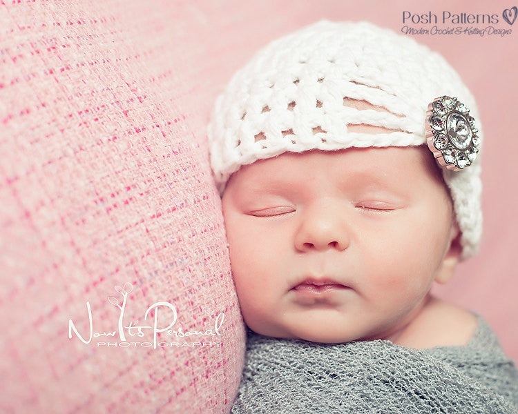 Crochet PATTERN - Fancy Beanie Crochet Pattern – Posh Patterns